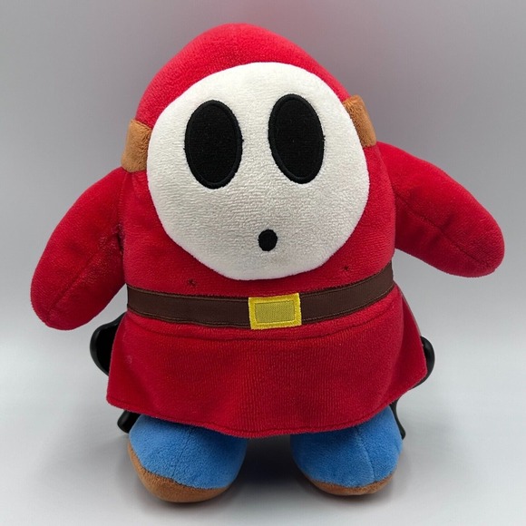Toys | Nintendo Super Mario Bros Shy Guy Plush 9 Stuffed Doll Good ...